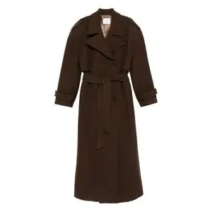 LE SULLY STUDIO Button-front Coat - Brown