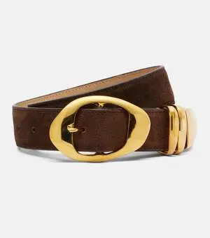 AMANU Grumeti Suede Belt - Brown