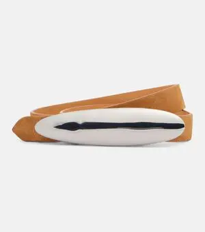 AMANU Congo Suede Belt - Brown