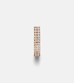 REPOSSI Berbere 18kt Rose Gold Single Earring With Diamonds - Pink