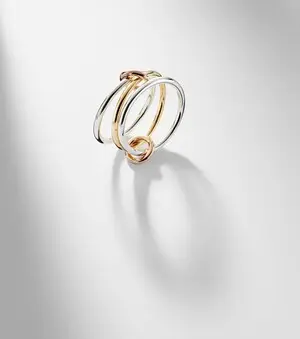 SPINELLI KILCOLLIN Solarium 18kt Gold And Sterling Ring - Silver