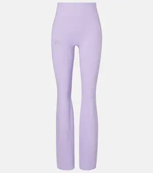 Loewe X On High-rise Flared Leggings - Purple
