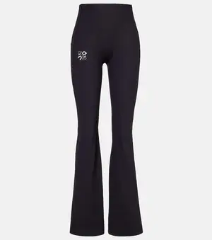 Loewe X On High-rise Flared Leggings - Black