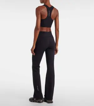 Loewe X On High-rise Flared Leggings - Black