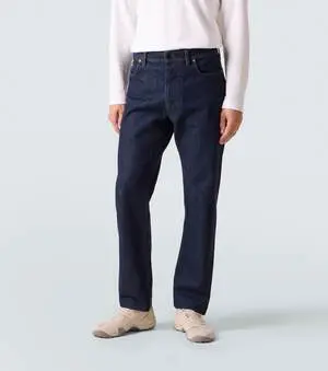 Stone Island Mid-rise Straight Jeans