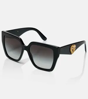 Dolce & Gabbana Embellished Square Sunglasses