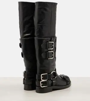 Dolce & Gabbana Leather Knee-high Boots