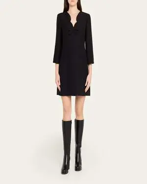 Valentino Garavani 90mm Fawcette Platform Leather Knee-high Boots