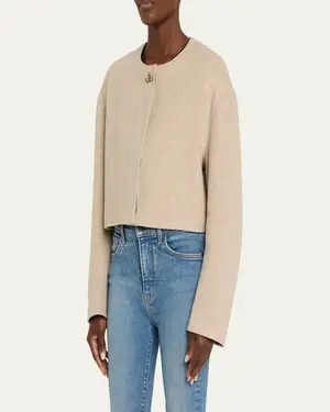 Veronica Beard Philips Cropped Jacket