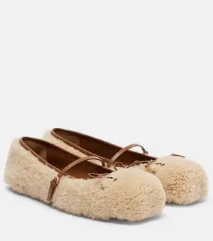 Gucci Trimmed Flats For Women
