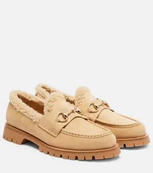 Women's Gucci Beige Loafers Flats