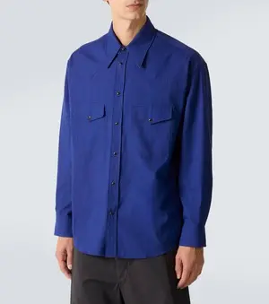 LEMAIRE Cotton Twill Western Shirt