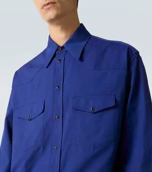 LEMAIRE Cotton Twill Western Shirt