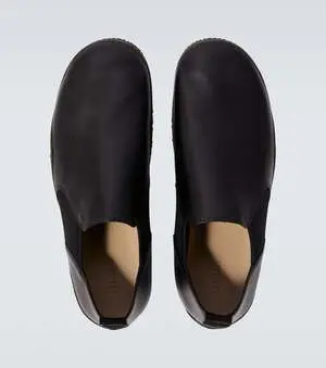 LEMAIRE Vibram Leather Slip-on Shoes