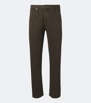 Zegna Mid-rise Slim Jeans - Green