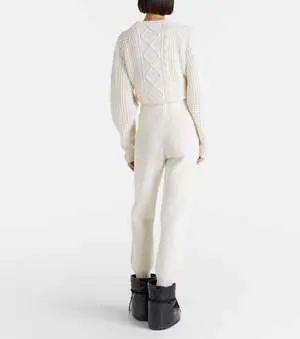 Perfect Moment Crystal Wool Sweatpants