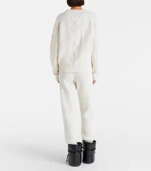 Perfect Moment Crystal Wool Sweater