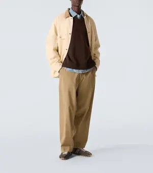 A.PRESSE Vintage Cotton Chinos