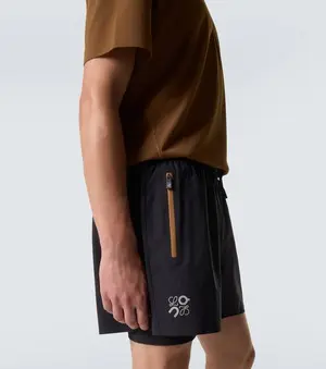 Loewe X On Running Shorts - Black