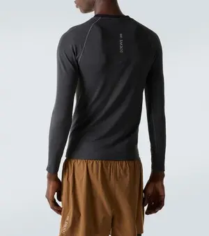 Loewe X On Logo Technical Top - Black