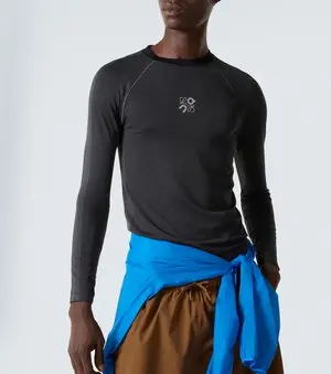 Loewe X On Logo Technical Top - Black