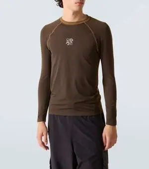 Loewe X On Logo Technical Top - Brown