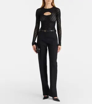 Wolford Cutout Lace Bodysuit