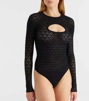 Wolford Cutout Lace Bodysuit