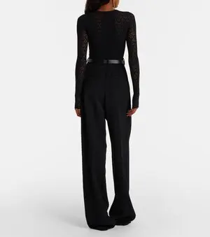 Wolford Cutout Lace Bodysuit - Black