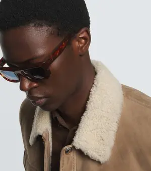 JACQUES MARIE MAGE Cleavon 57 Rectangular Sunglasses