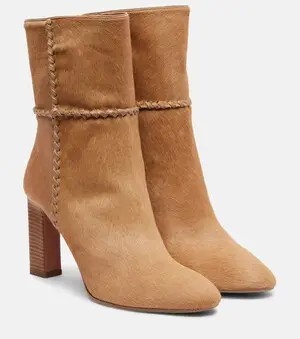 Aquazzura Round Toe Booties
