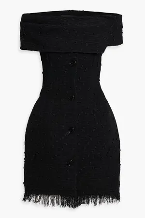 Button Detailed Cocktail Dresses