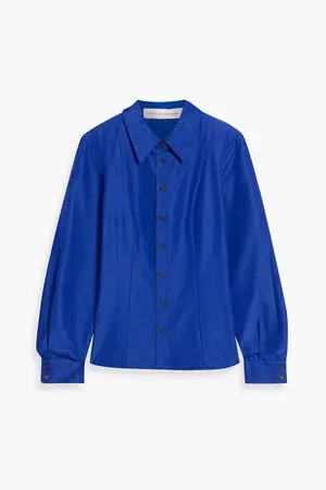 Carolina Herrera Cotton-blend Faille Shirt