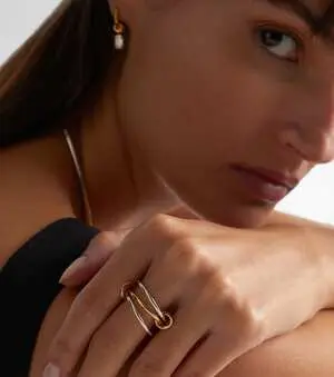 SPINELLI KILCOLLIN Solarium Ring In 18kt Gold And Sterling