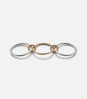 SPINELLI KILCOLLIN Solarium Ring In 18kt Gold And Sterling