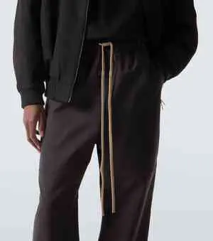 Fear Of God Drawstring Wide-leg Pants