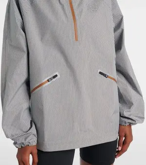 Loewe Striped Half-zip Jacket