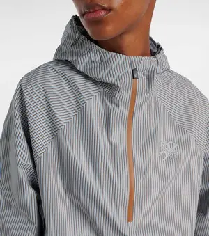 Loewe Striped Half-zip Jacket