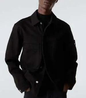 Stone Island Compass Denim Overshirt