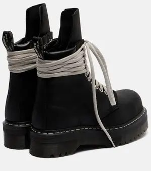 Rick Owens X Dr. Martens Quad Platform Boots