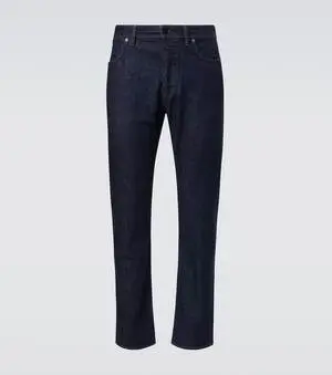 Stone Island Mid-rise Straight Jeans - Blue