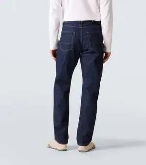 Stone Island Mid-rise Straight Jeans - Blue
