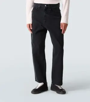 A.PRESSE High-rise Wide-leg Jeans