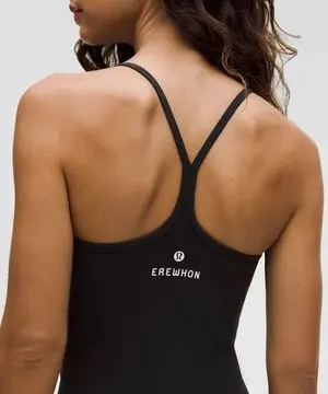 Lululemon Santa Monica Cropped Tank Top - Black