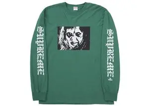 Supreme The Exorcist Mother Long Sleeve Tee Shirt - Light Pine