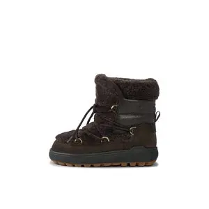 Bogner Chamonix Snow Boots With Spikes - Chocolate