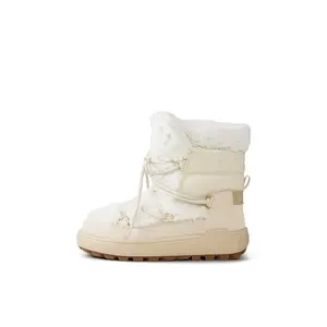 Women's Leather Snow Boots