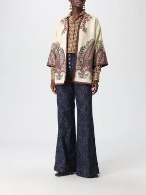 Etro Printed Flare Jeans