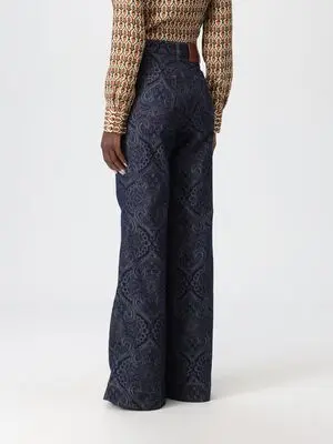Etro Printed Flare Jeans