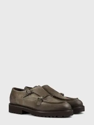 DOUCAL'S Monk Strap Shoes